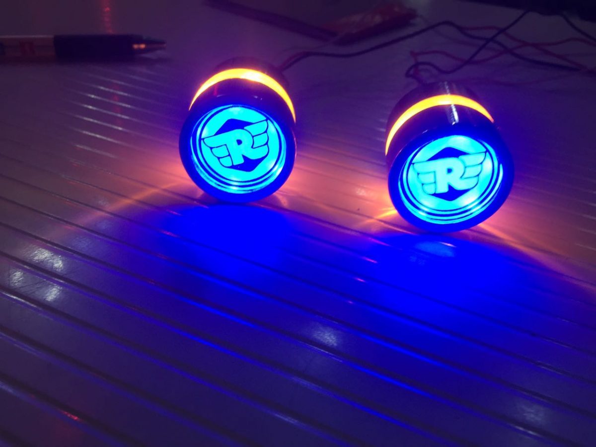 Bar End lights - 3 in 1 - Throttle&thump