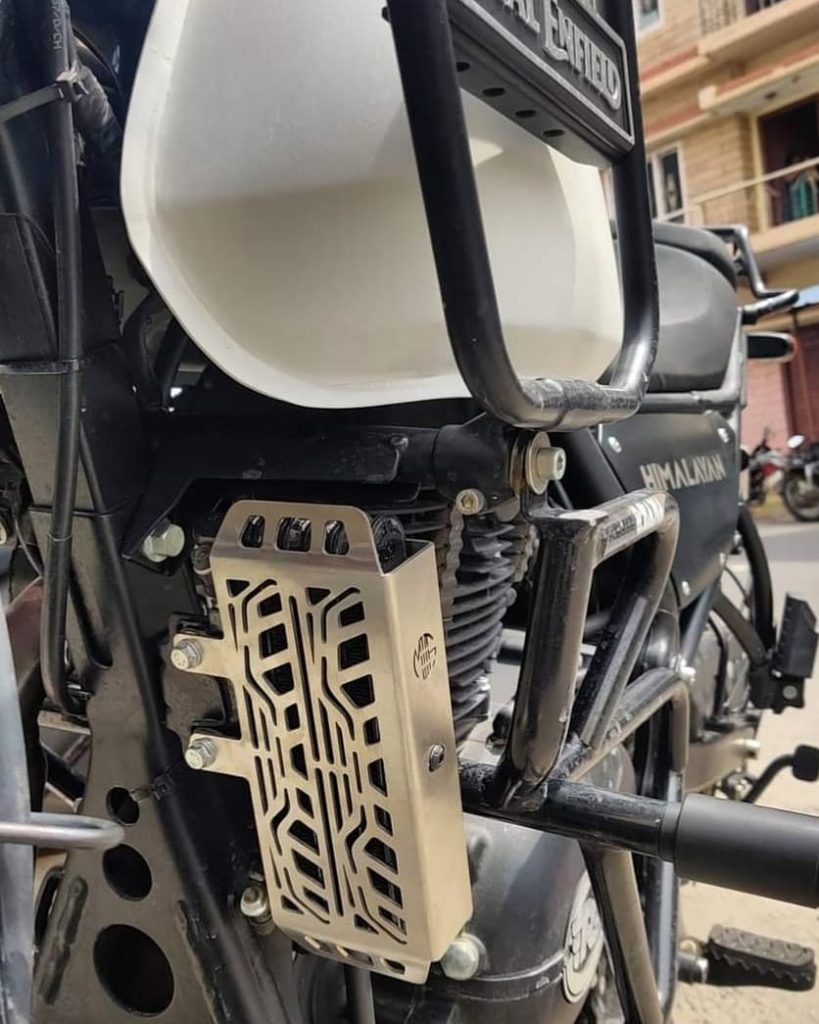 Radiator Guard Stainless Steel - Himalayan - Throttle&thump