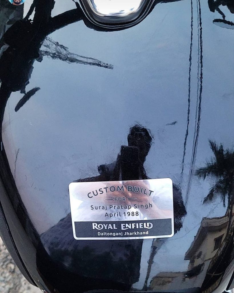 Buy Royal Enfield Customised Tank Stickers – Classic & Durable Designs