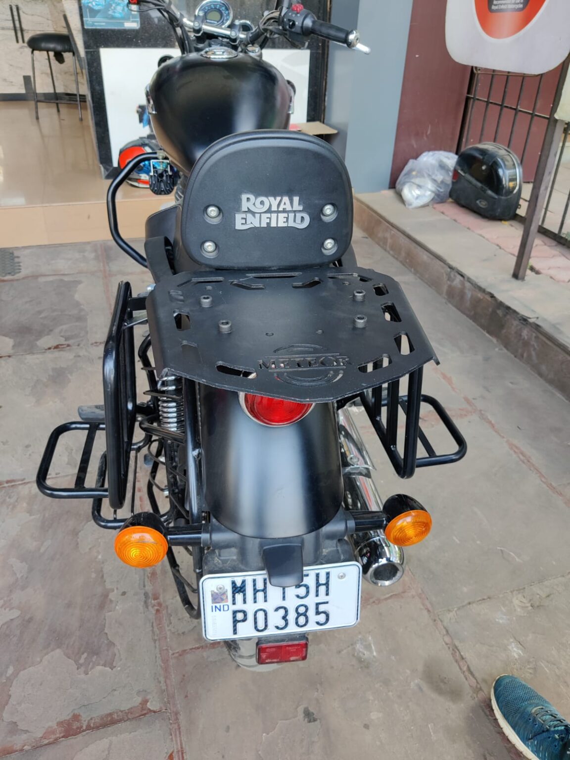 Meteor 350 - Luggage Rack - Throttle&thump